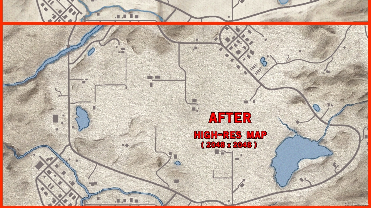 HD Map and HD Minimap Mod (State of Decay) - GameMaps